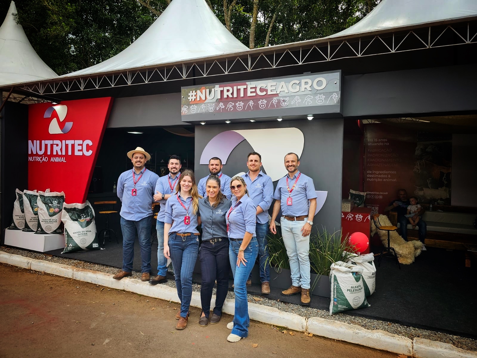 Nutritec na FestLeite: Sucesso em Equipe e Destaque na Feira! - Nutritec